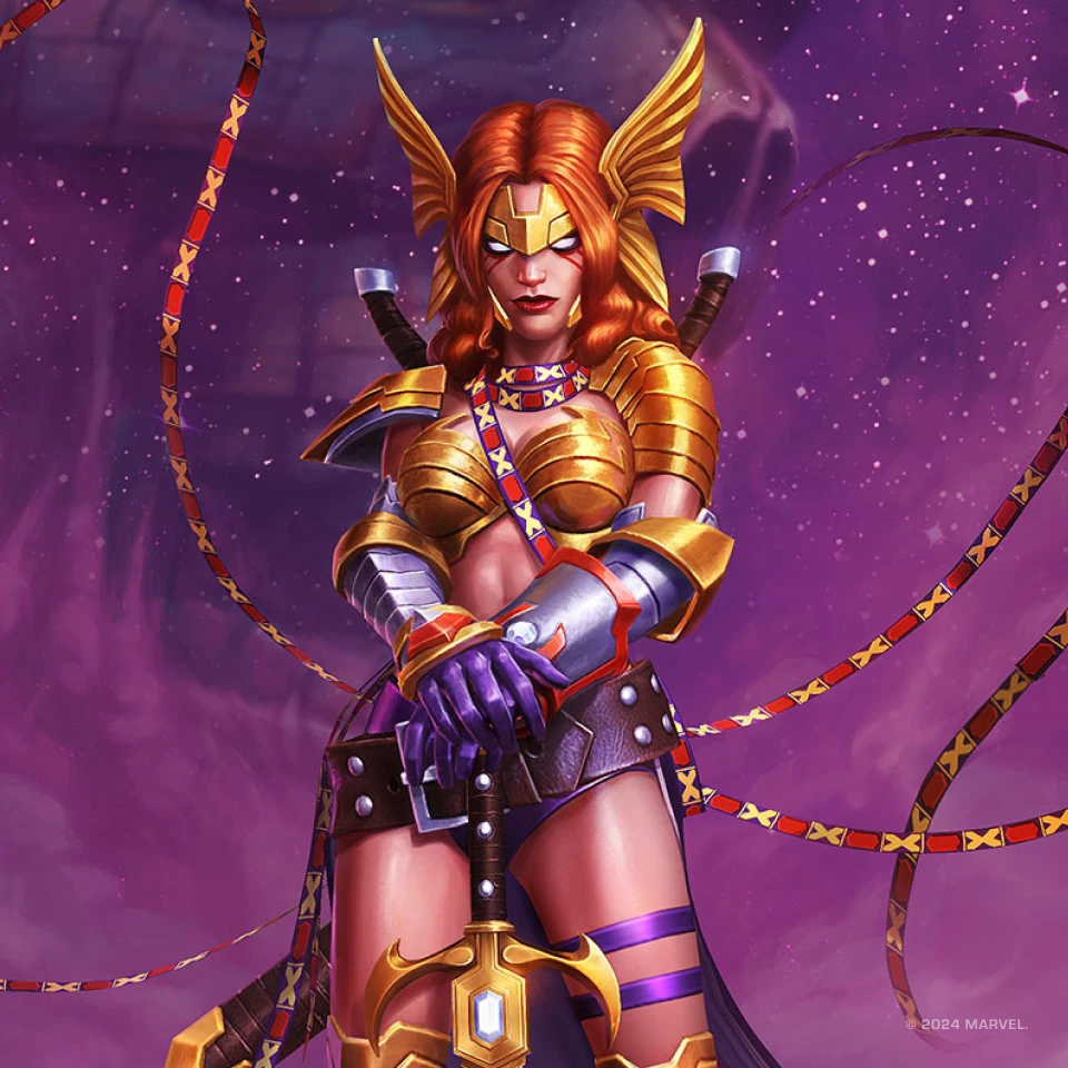 Angela Marvel Wallpaper