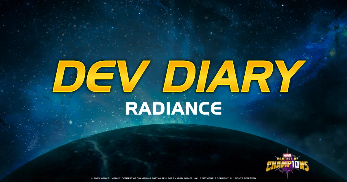 Dev Diary - Radiance | Marvel Contest of Champions