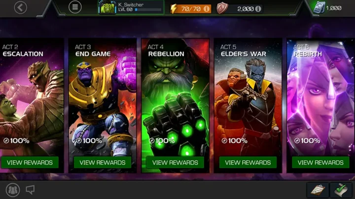 Fighting and Quests | Marvel Contest of Champions