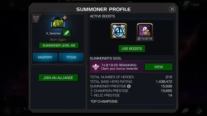 Getting Started in MCoC | Marvel Contest of Champions