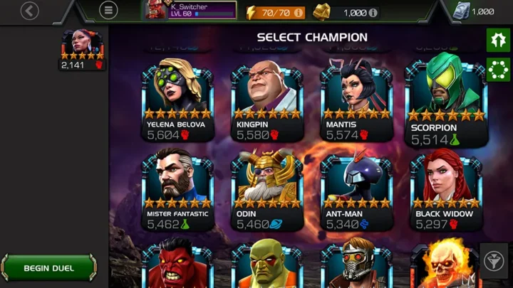 Game Modes | Marvel Contest of Champions